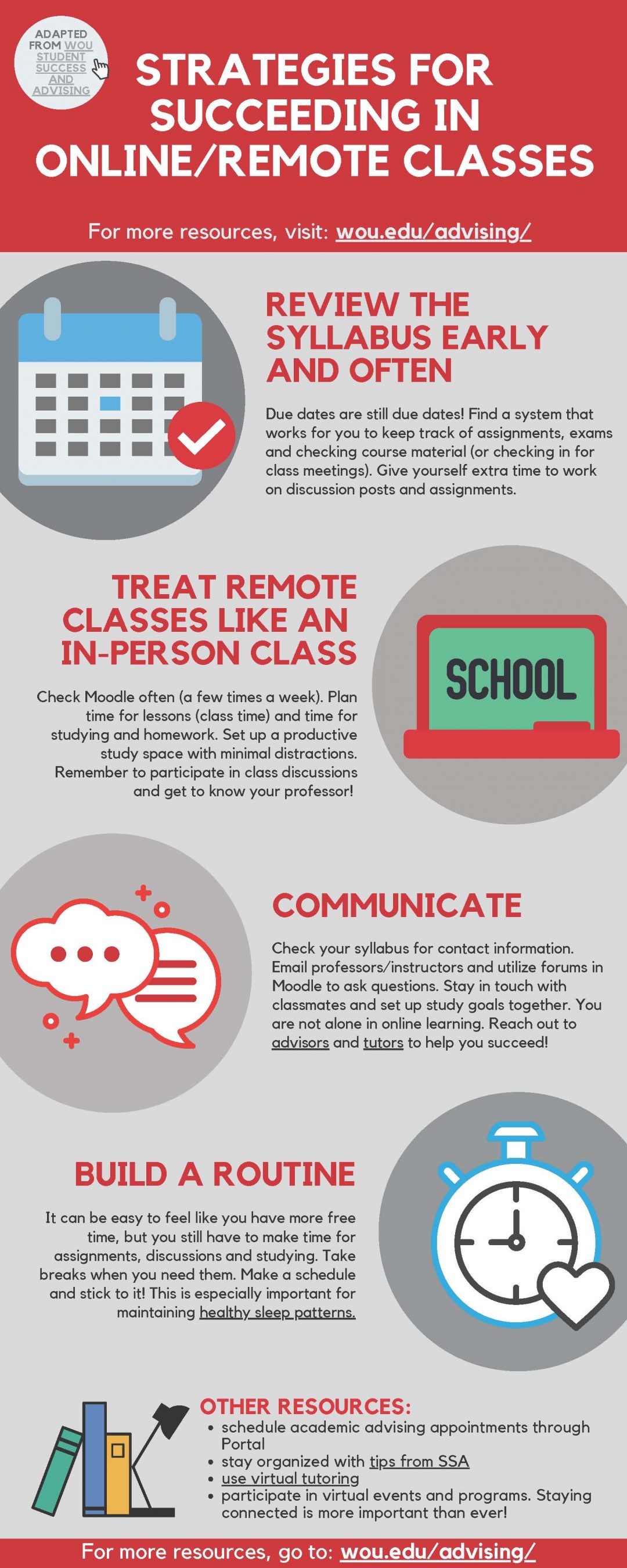 Online Strategies - Student Success and Advising Office