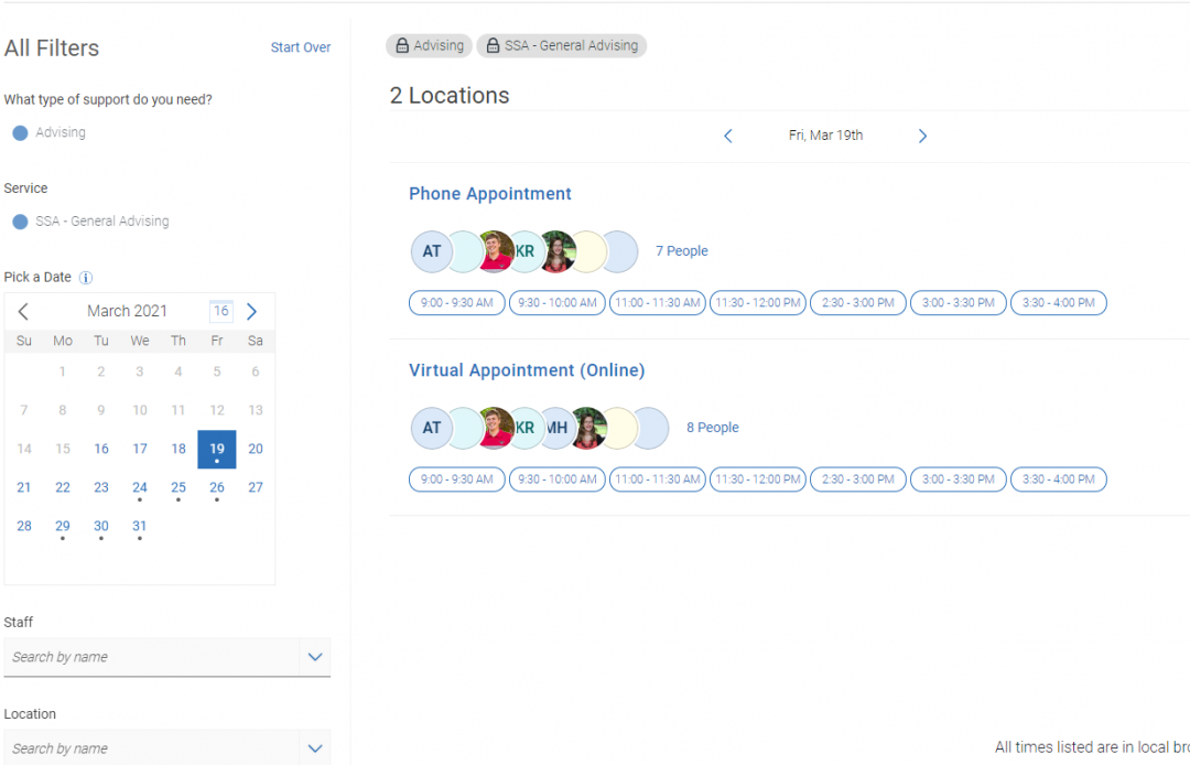 Home - Student Success and Advising Office