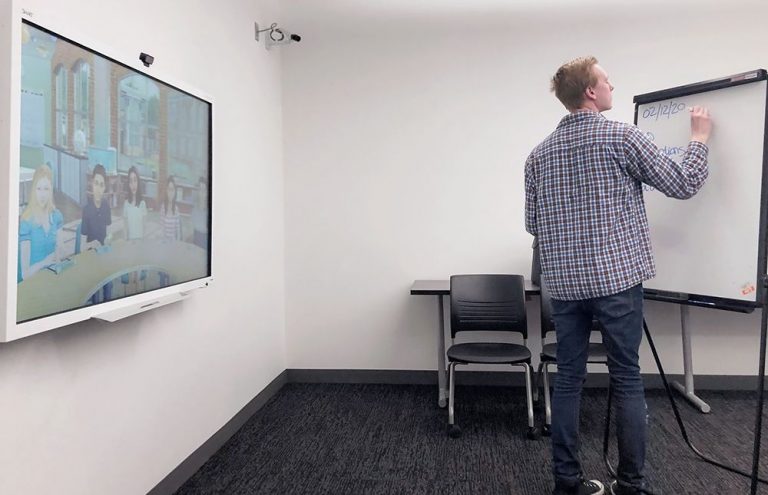 Mursion Lab gives students opportunity to train in virtual classroom ...