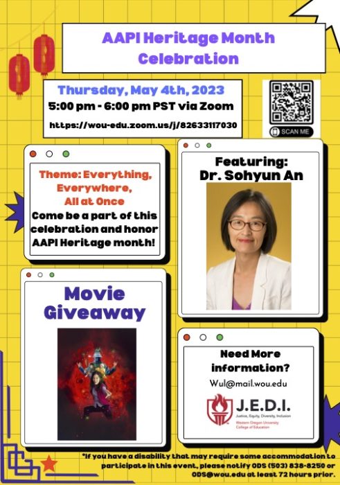 AAPI Heritage Celebration Month – College of Education