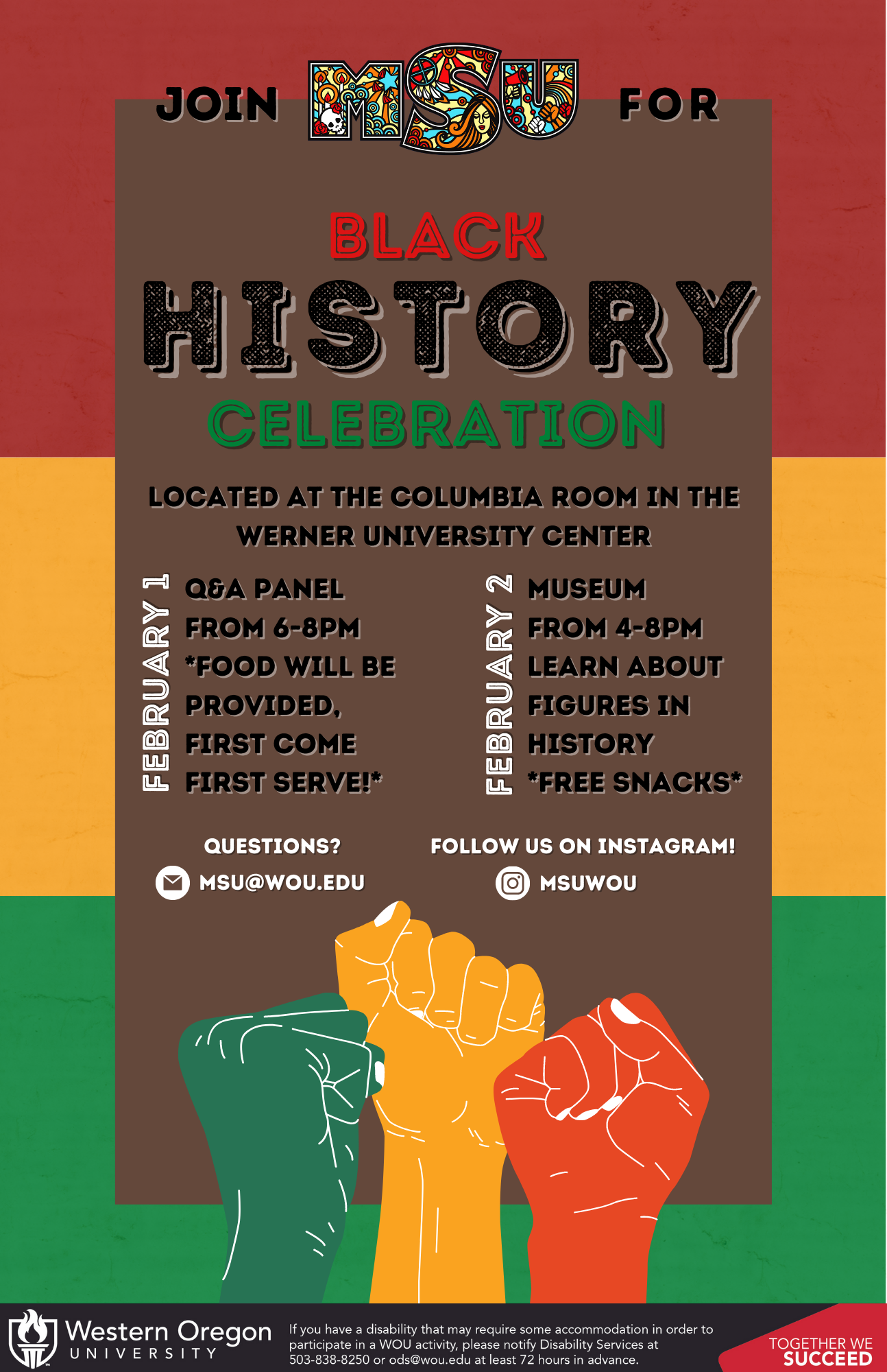 Black History Celebration Multicultural Student Union