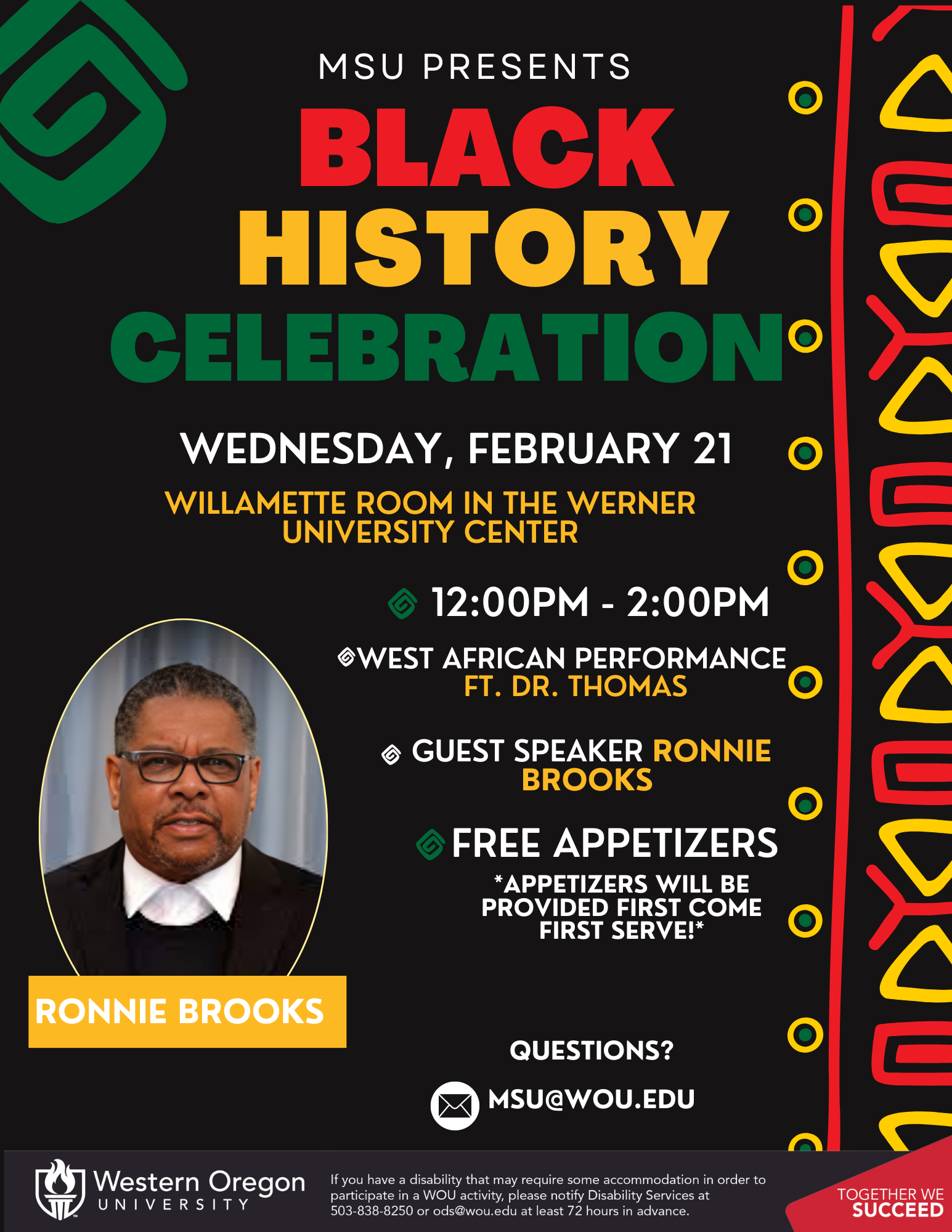 Black History Celebration - Multicultural Student Union