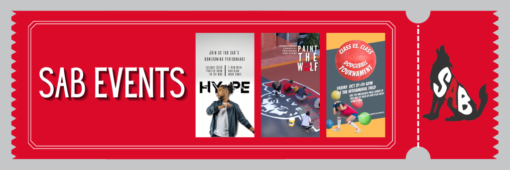 SAB Events - Student Engagement