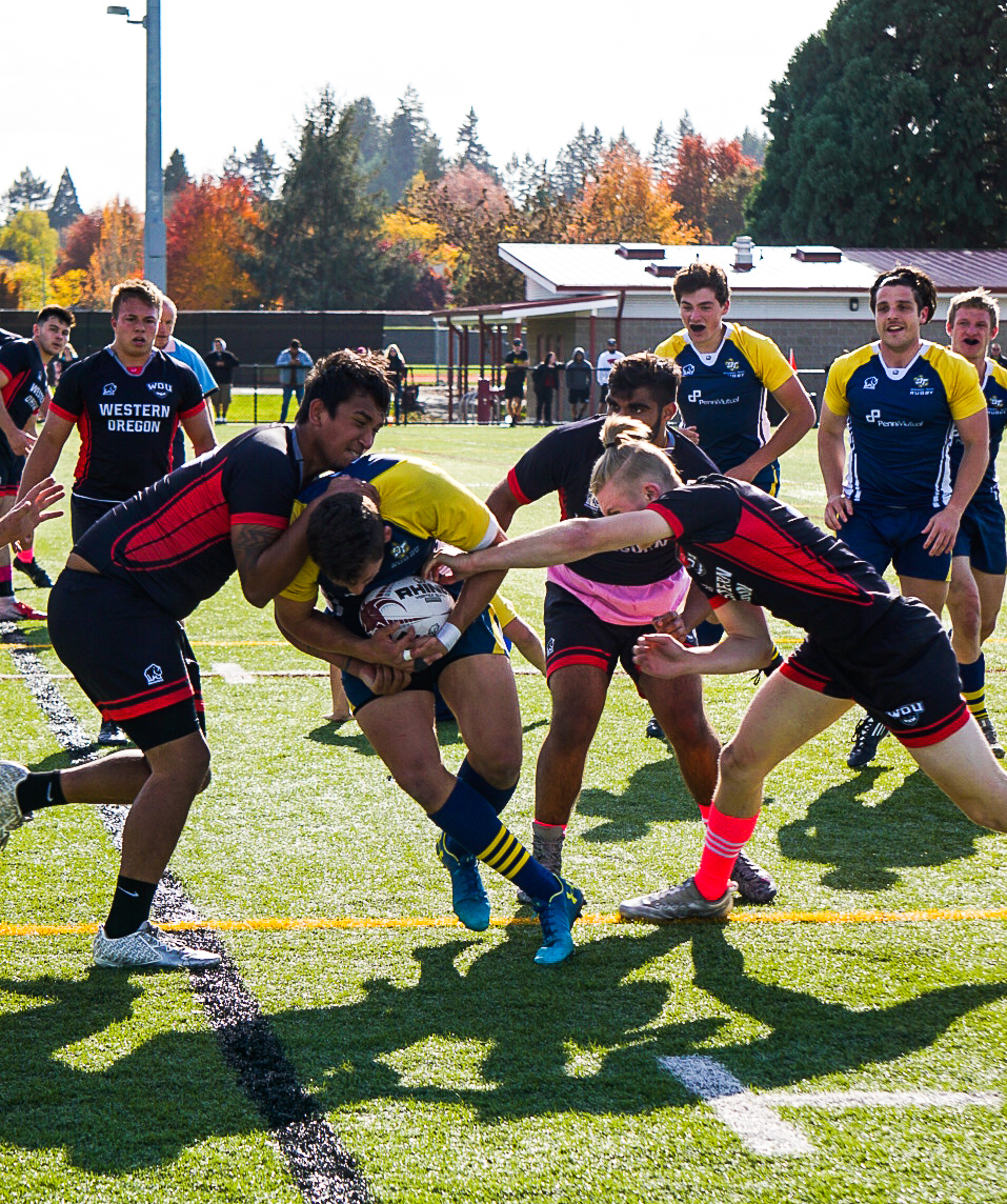 Battle the appetites: Western Oregon Men’s Rugby take on Oregon ...
