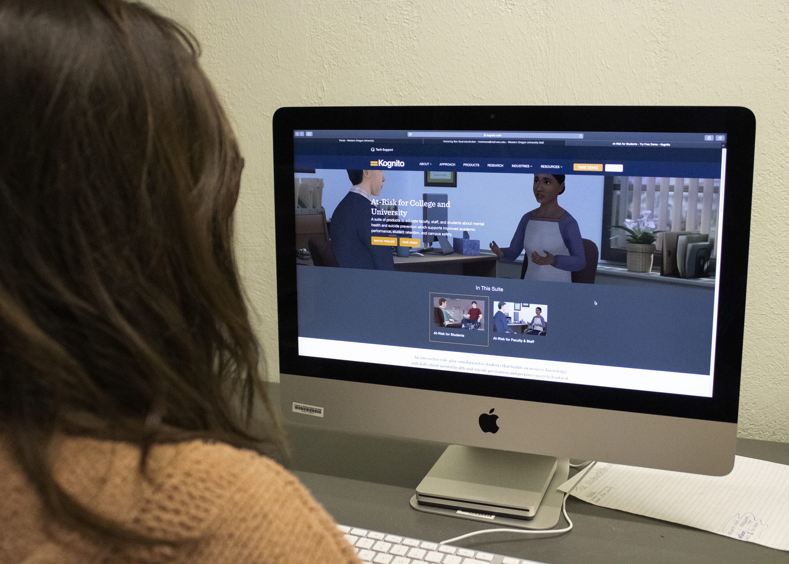 Western implements a new simulation service, Kognito, to help students ...